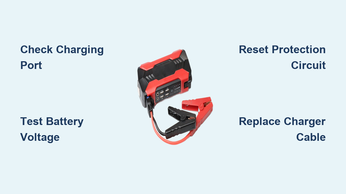Car Jump Starter Positive and Negative Guide