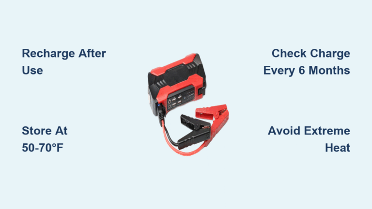 How to Charge Duralast Jump Starter: Full Guide