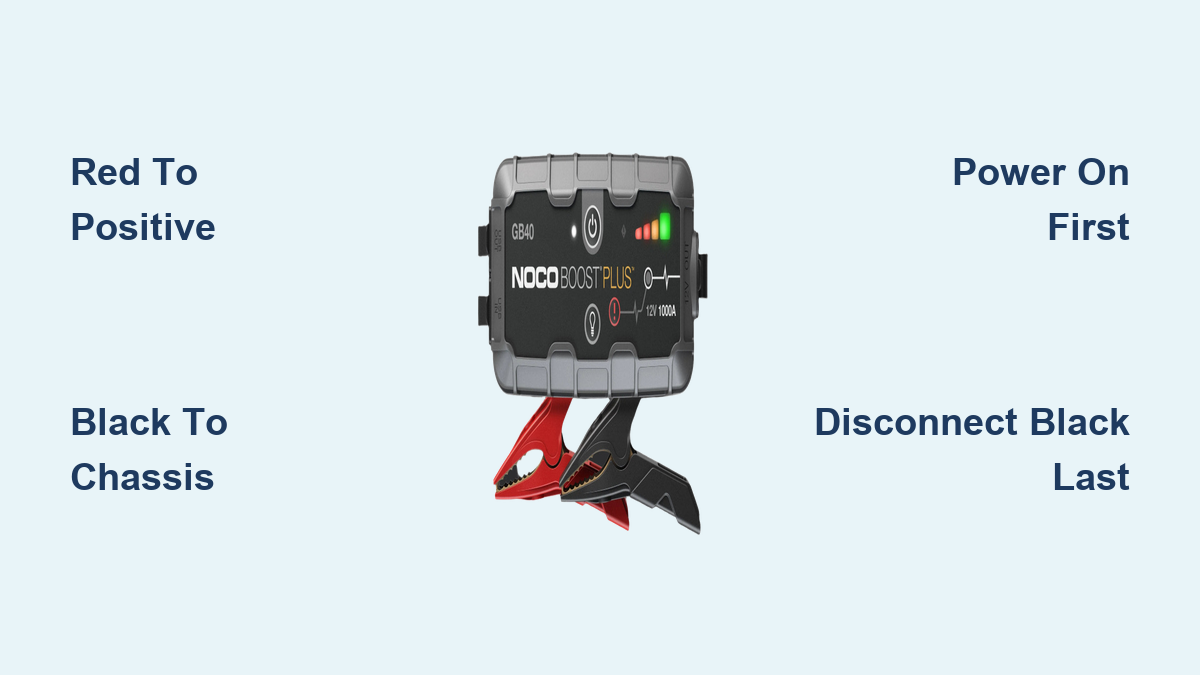 How to Use NOCO Jump Starter: Quick Guide