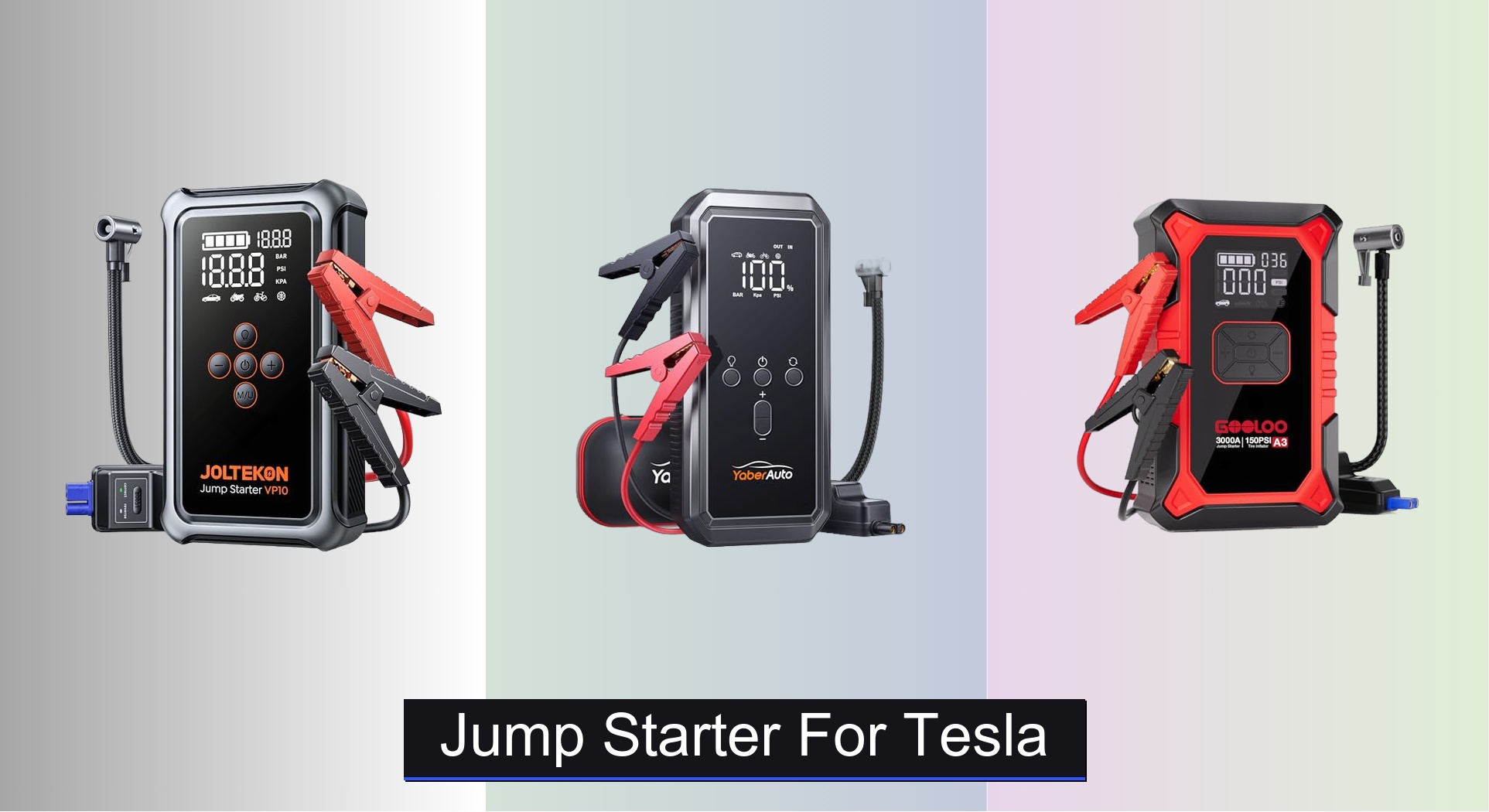 7 Best Jump Starters for Tesla 2025