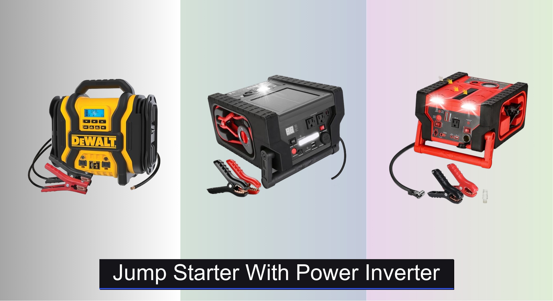 8 Best Jump Starters with Power Inverter of 2025